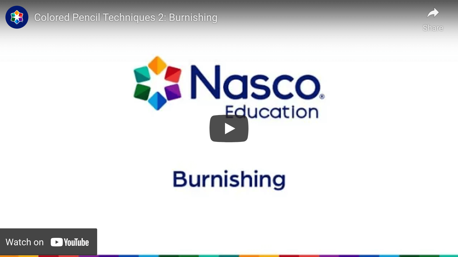 [Video] Colored pencil technique: Burnishing