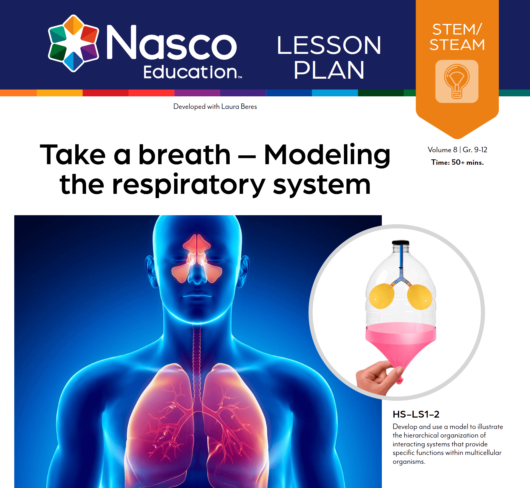 Respiratory System Model Gr. 9-12 | Lesson Plan