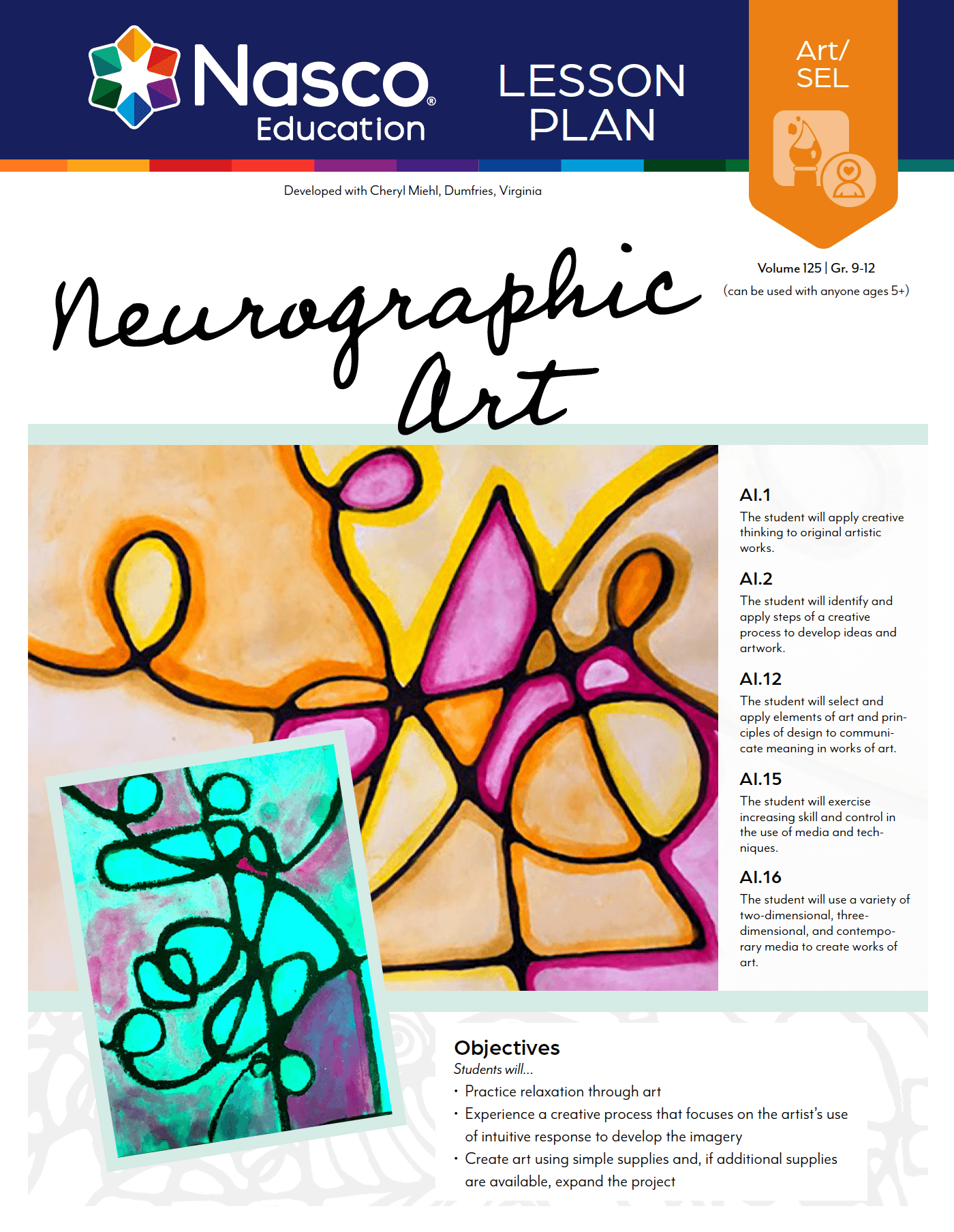 Neurographic Art Lesson Plan | Nasco Education
