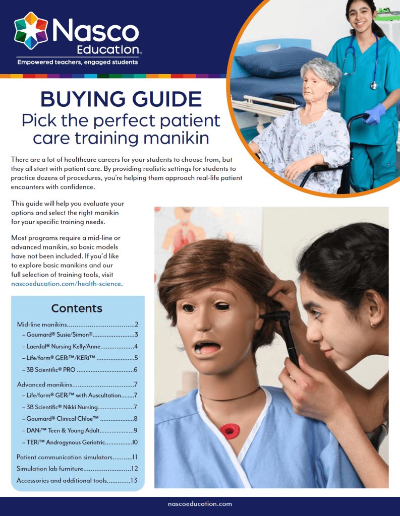 [Guide] Pick the perfect patient care training manikin