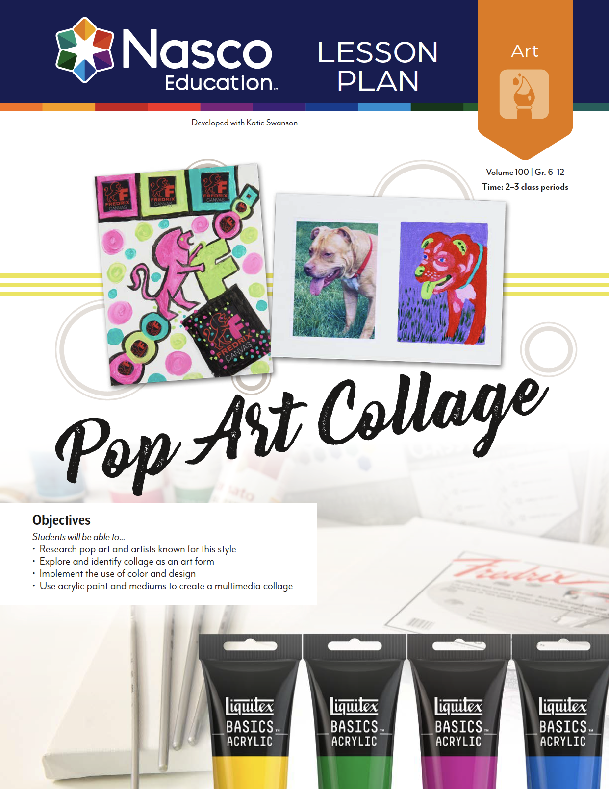 Pop Art Collage Lesson Plan | Nasco Education