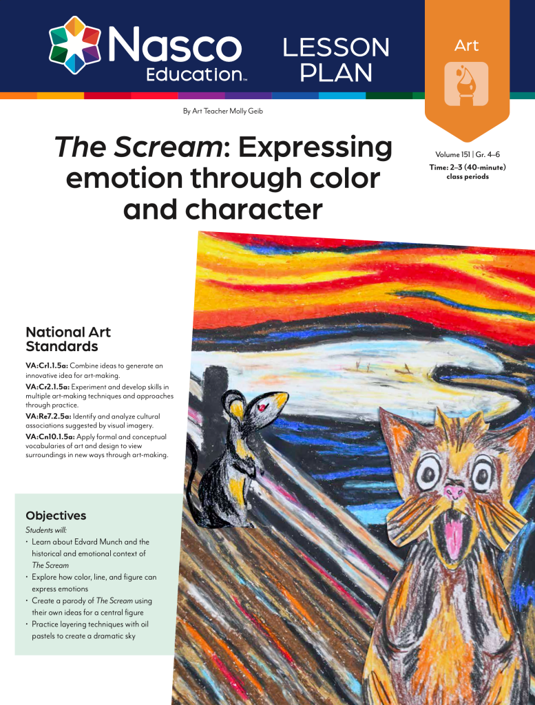 [Art Lesson] Edvard Munch "The Scream"—Expressing Emotion